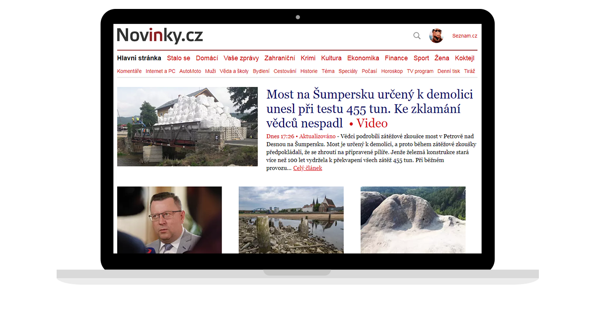 Novinky.cz: Vylepšili jsme vzhled Novinky.cz. Jsou teď přehlednější a ...